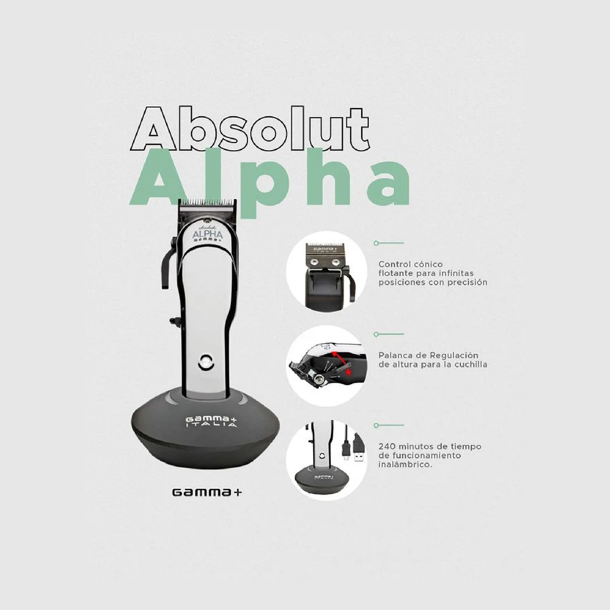Absolute ALPHA - Inalambrica Clipper Chromato + 2 Cover – Círculo de ...